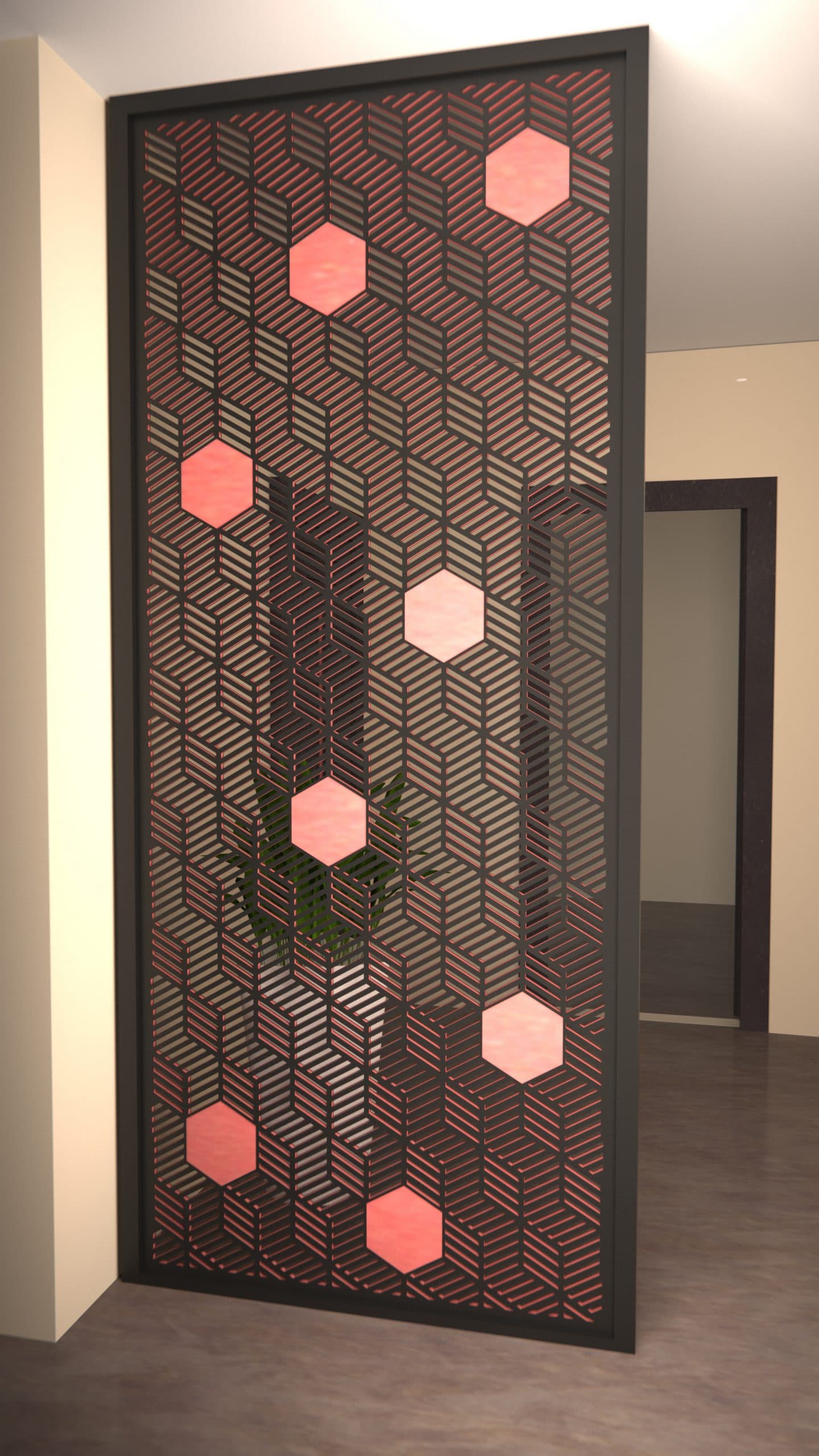 Claustras en Bambou Design sur mesure - Artynium